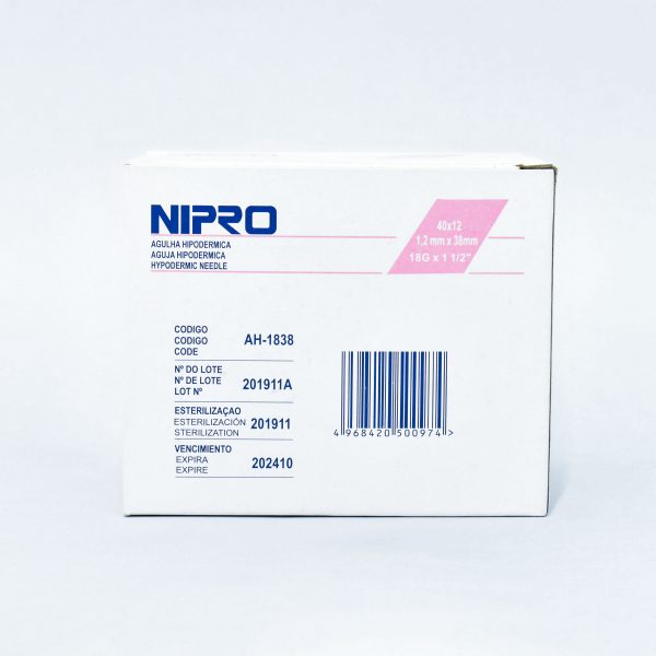 NIPRO AGUJA HIPODÉRMICA 18G - Endora