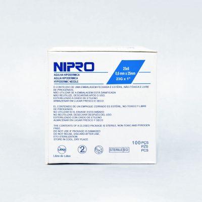 NIPRO AGUJA HIPODÉRMICA 23G - Endora